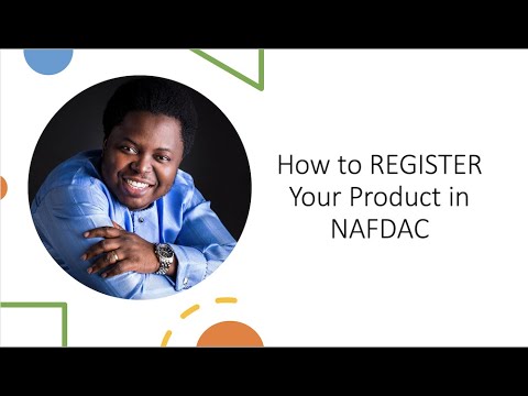 Product Registration on Nafdac Made Easy - YouTube