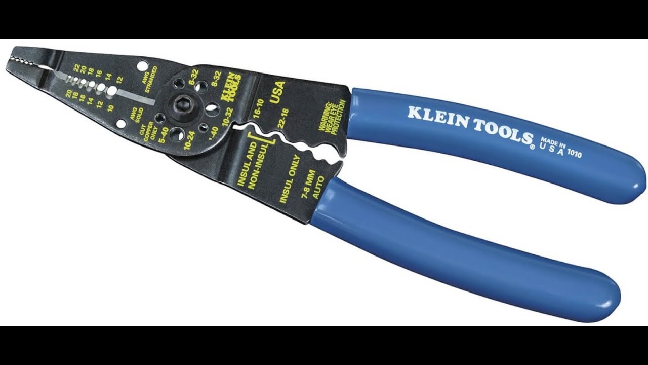 Klein wire stripper Tips - YouTube