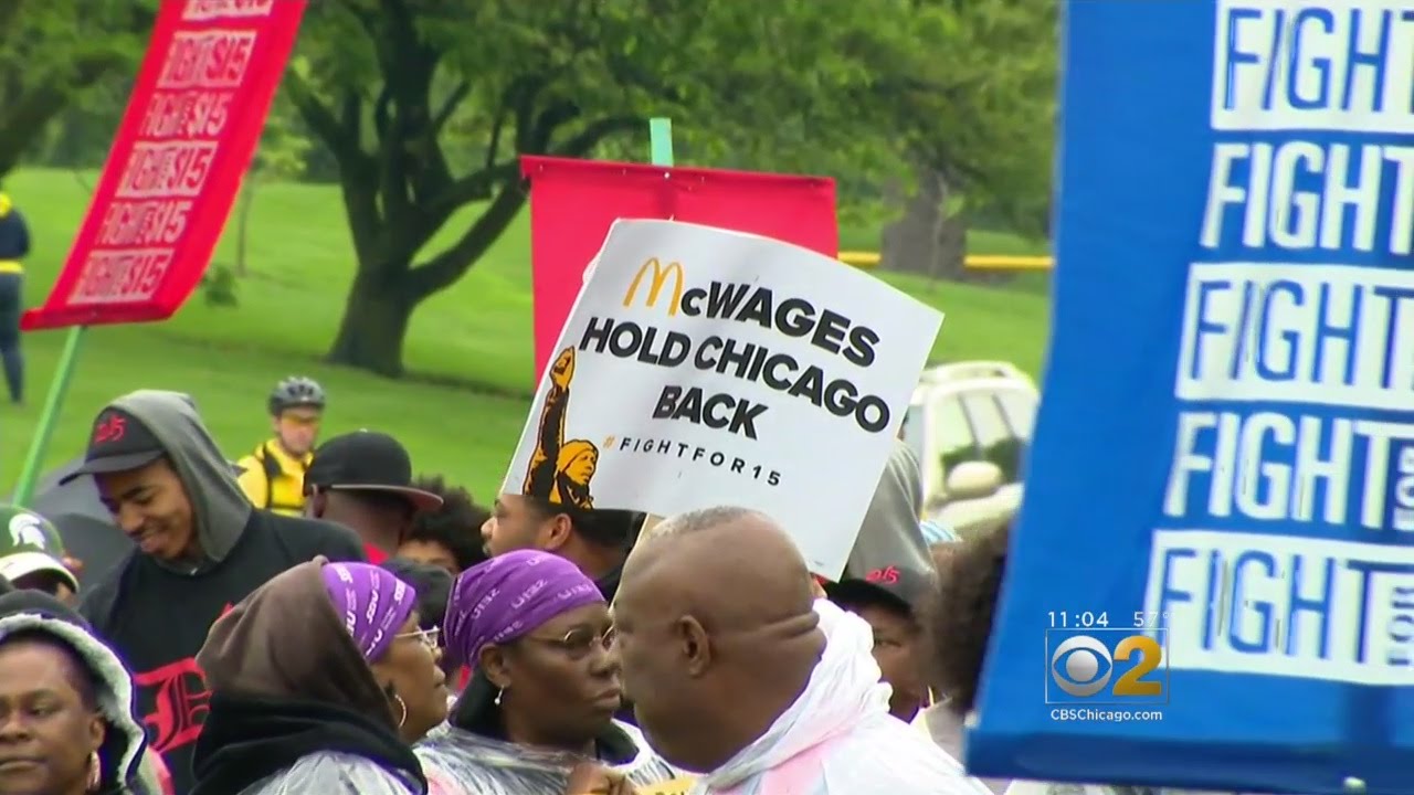 Fight For $15 Protests Target McDonalds, United Airlines Shareholders ...