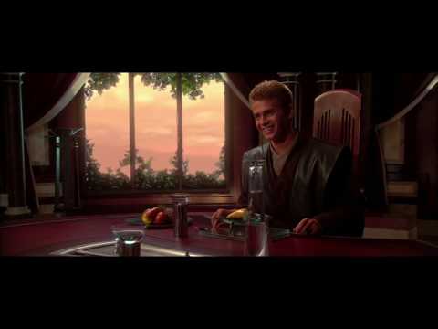 Anakin and Padme footsie