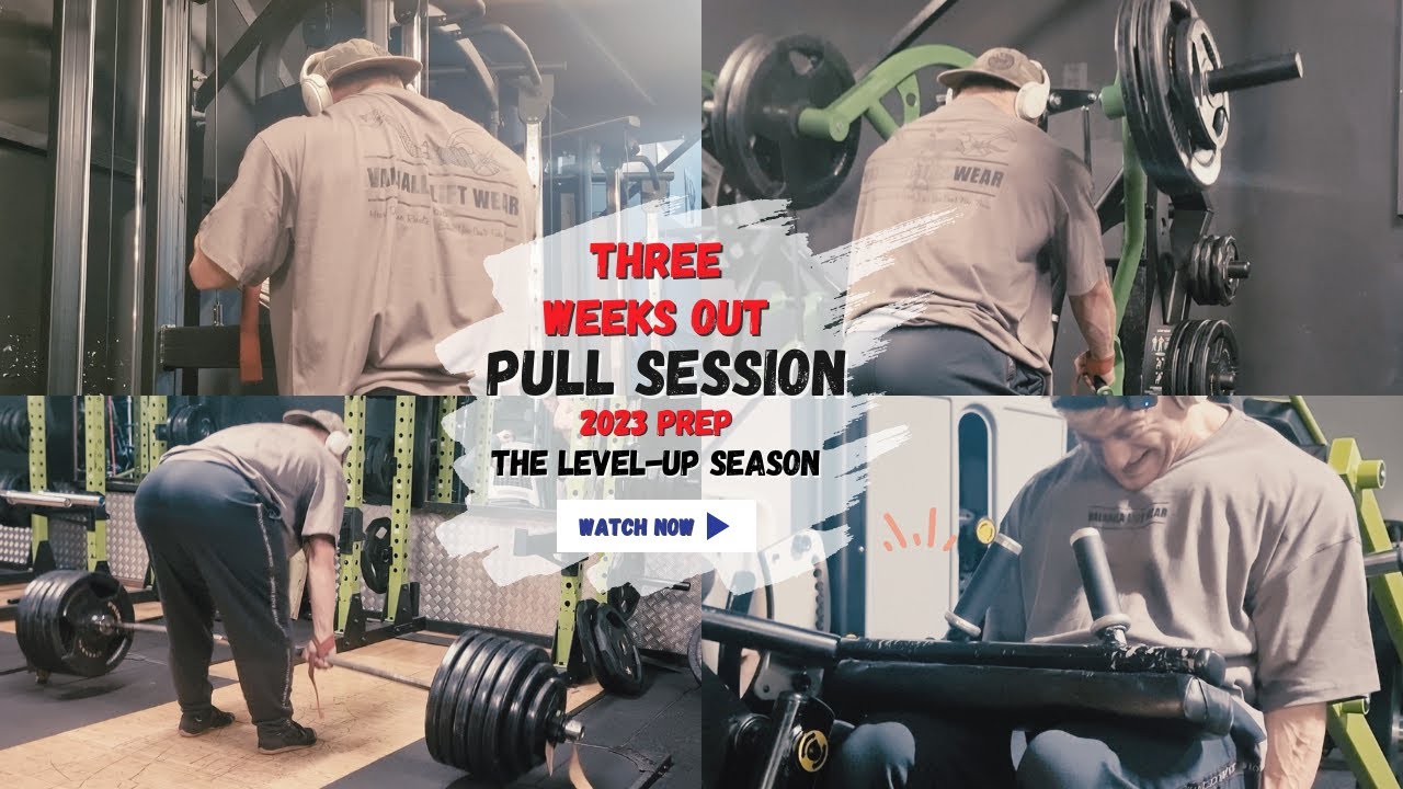 3 Weeks Out Pull Session | 2023 PREP | The Level Up Season - YouTube