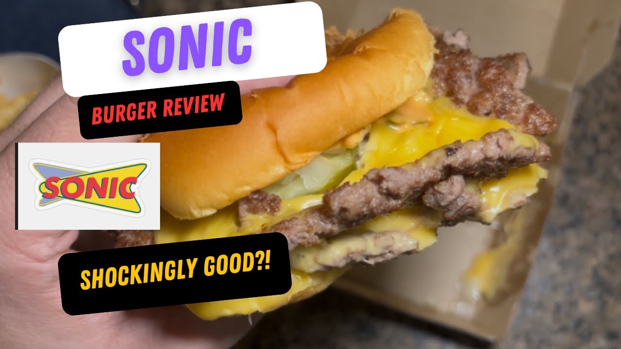 SONIC Smasher Burger Review: Chain Restaurant Burger Review Ep. 4 - YouTube