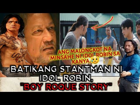 bakit kaya napahanga at nalongkot si idol Robin Sa batikang stantman na si boy Roque? - YouTube