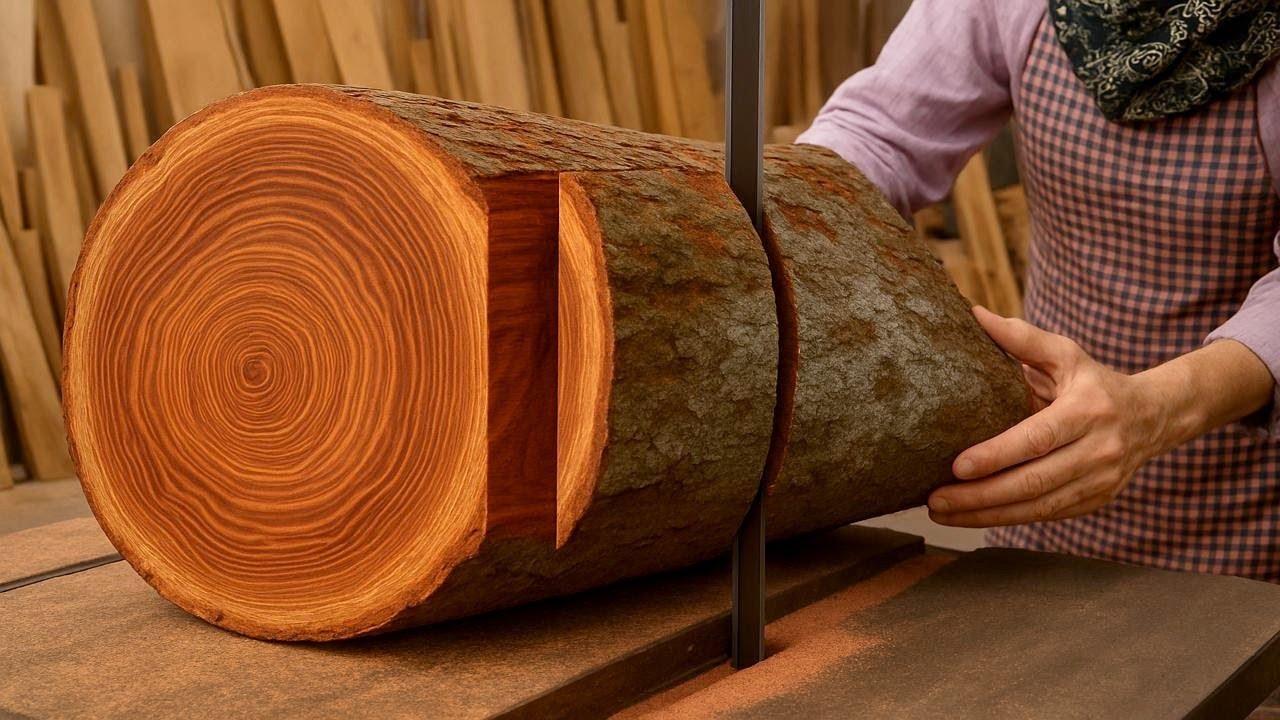 Smart And Talented Carpenter !! The Secret To Making Wood Work Twice As ...
