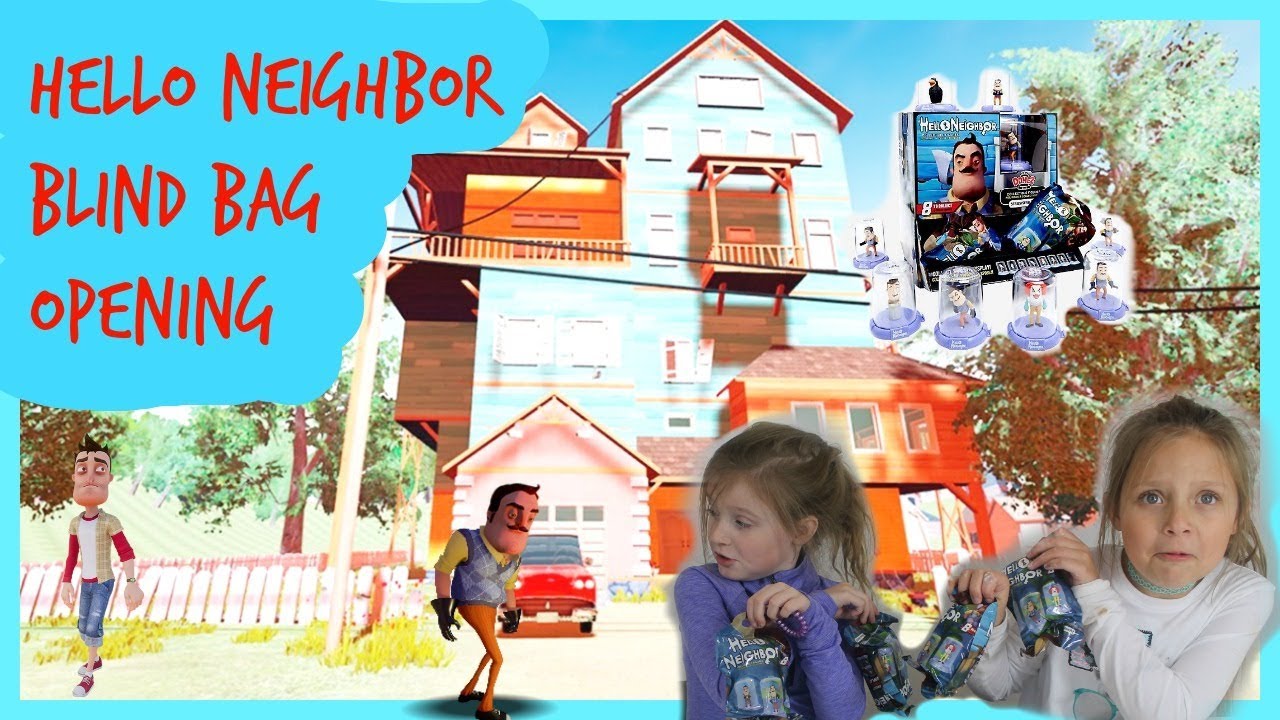 Hello Neighbor Blind Bag Opening!!! ONLY $1.50 AT WALMART!!! - YouTube