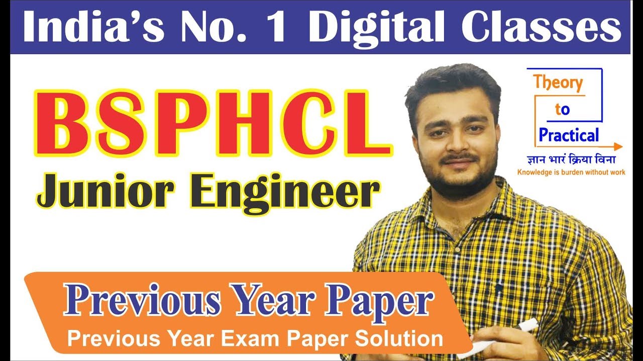 BSPHCL Previous Year Paper Solution By Waqar Sir - YouTube