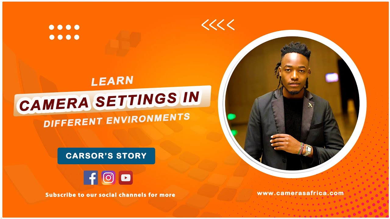 LET'S LEARN CAMERA SETTINGS - YouTube