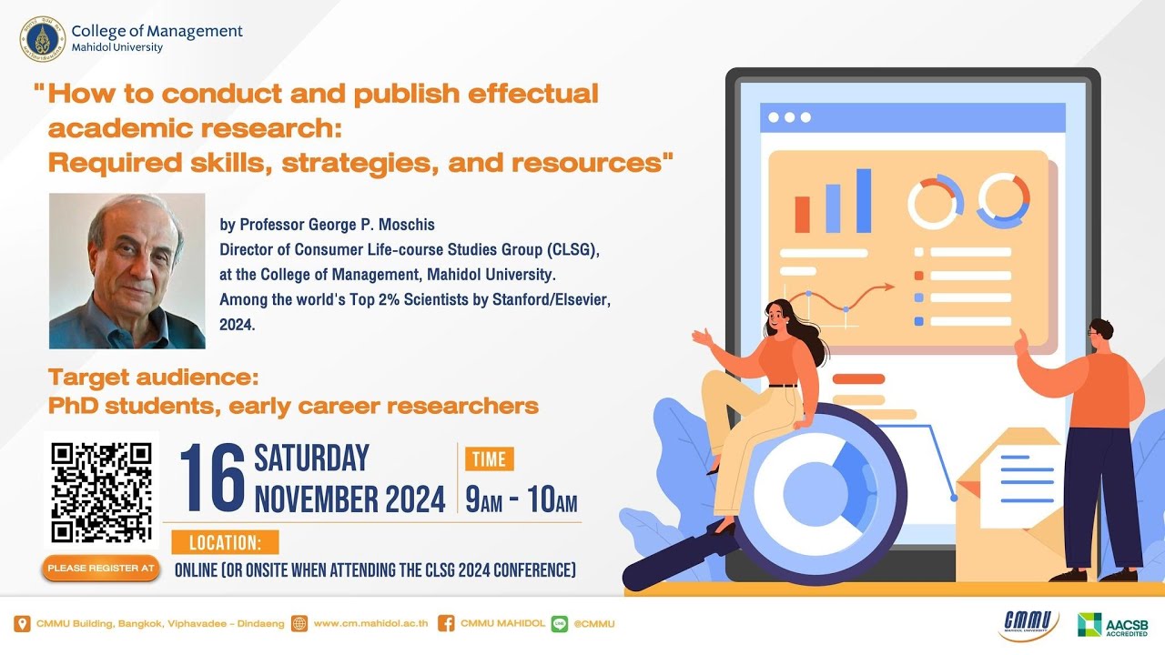 CLSG 2024 Workshop by Prof. George P. Moschis - YouTube