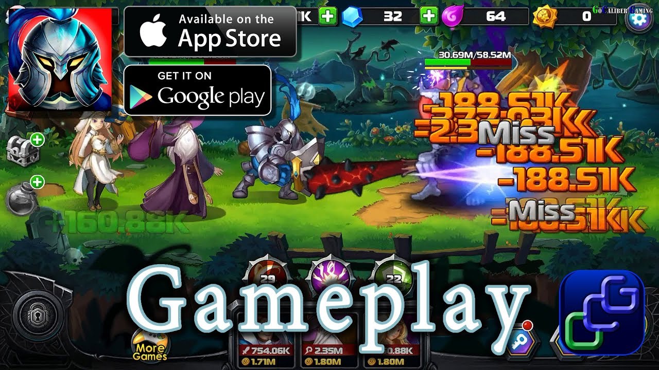 Tap Knights: Heroes & Monsters iOS Gameplay - YouTube
