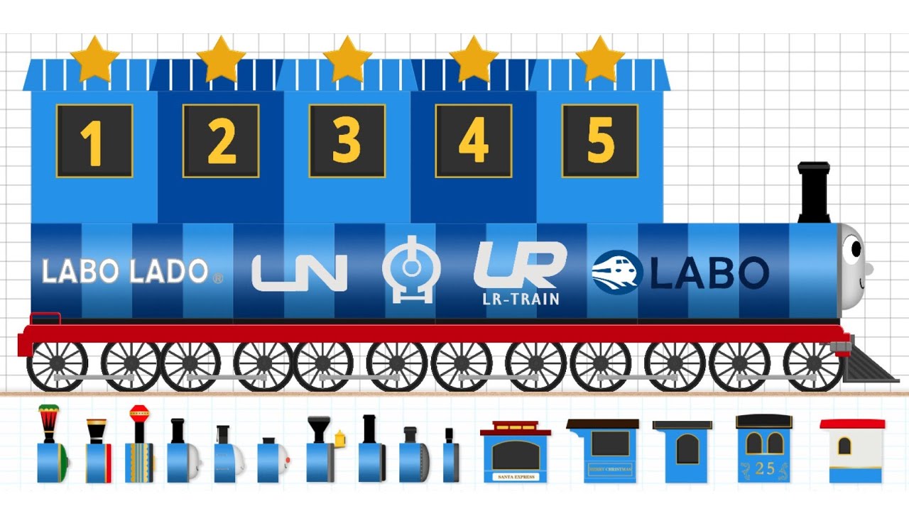 Labo Brick Train THOMAS The Tank Engine level 344 gameplay ios Android ...