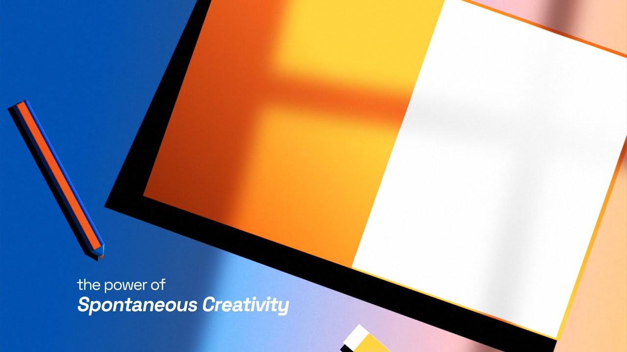"Spontaneous Creativity" motion graphics | After Effects | Motion ...