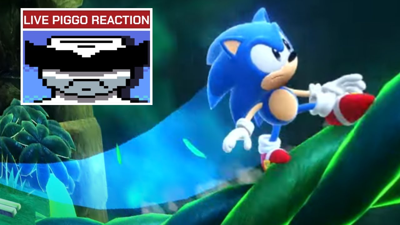 Sonic Superstars - Live Piggo Reaction - YouTube