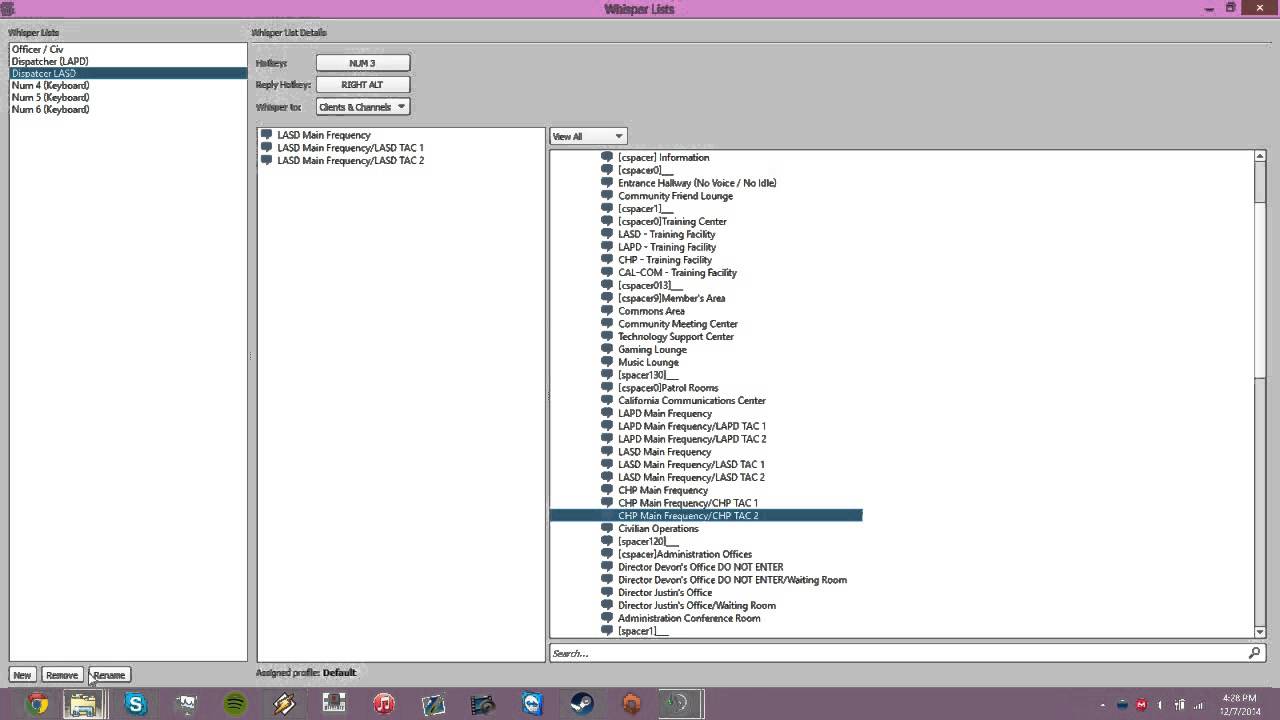 CSRP Whisper Key Set Up - YouTube