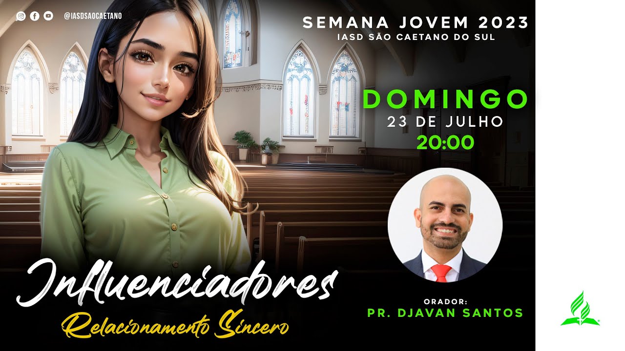 DIA 2 - Semana Jovem "Relacionamento Sincero" - Domingo - 23/07/2023 ...