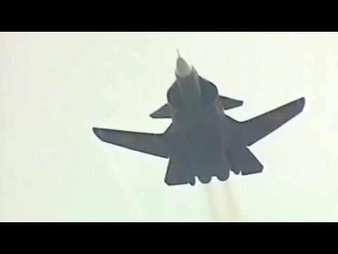 Soviet/Russian S-37 (Su-47) experimental fighter - YouTube