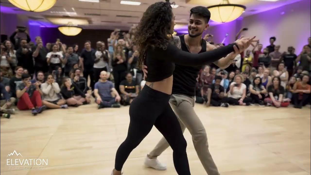 Iago Hassuike and Vanessa Meirelles - Demo Lambada & Br Zouk at Elevation- Denver/ USA 2022 ...