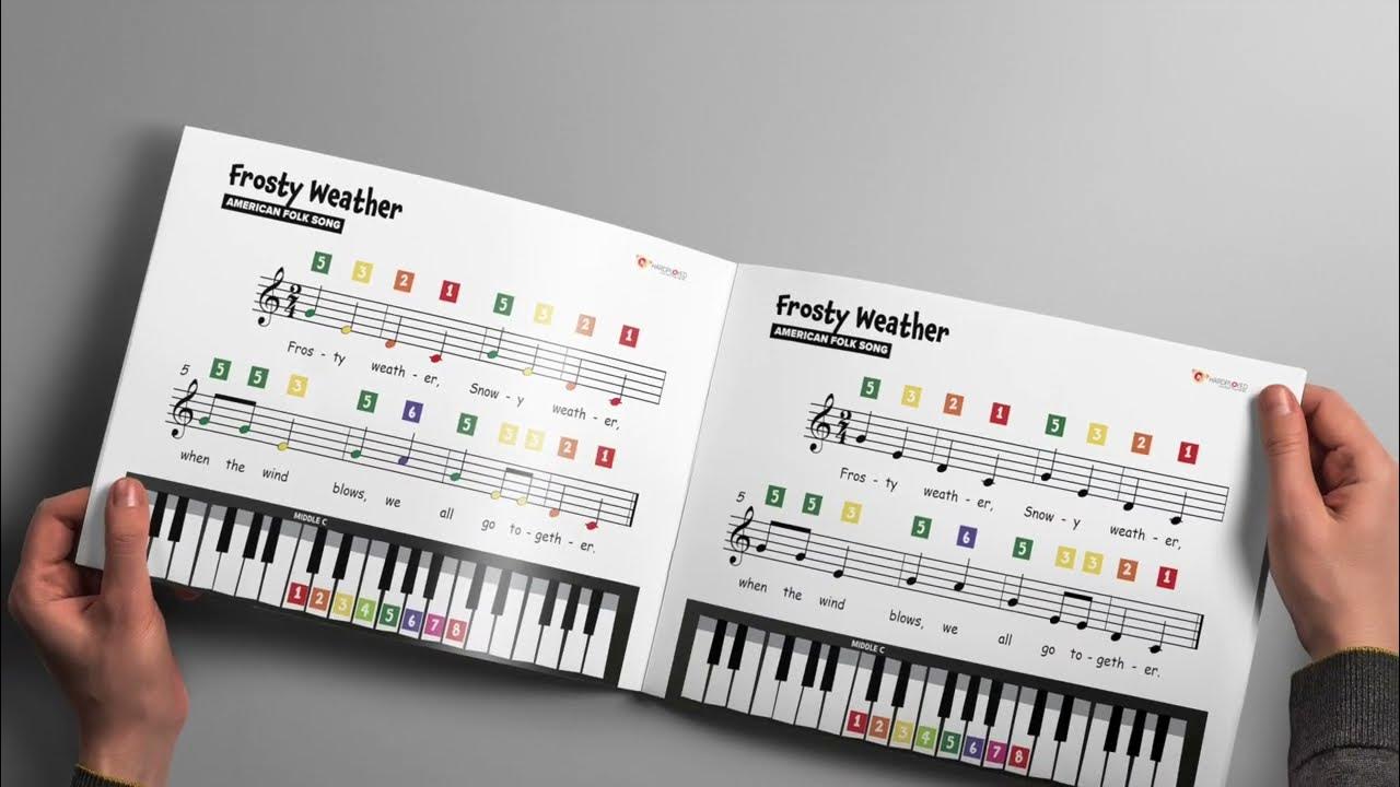 Frosty Weather - Winter Song | Piano Sheet Music | Play-by-Numbers ...