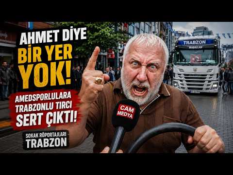  TRABZON 🆚 AMED 😱 DİYARBAKIR 🔥 TRABZON'LU TIRCI YENİDEN CEVAP VERDİ💥 | Trabzon | Sokak Röportajları