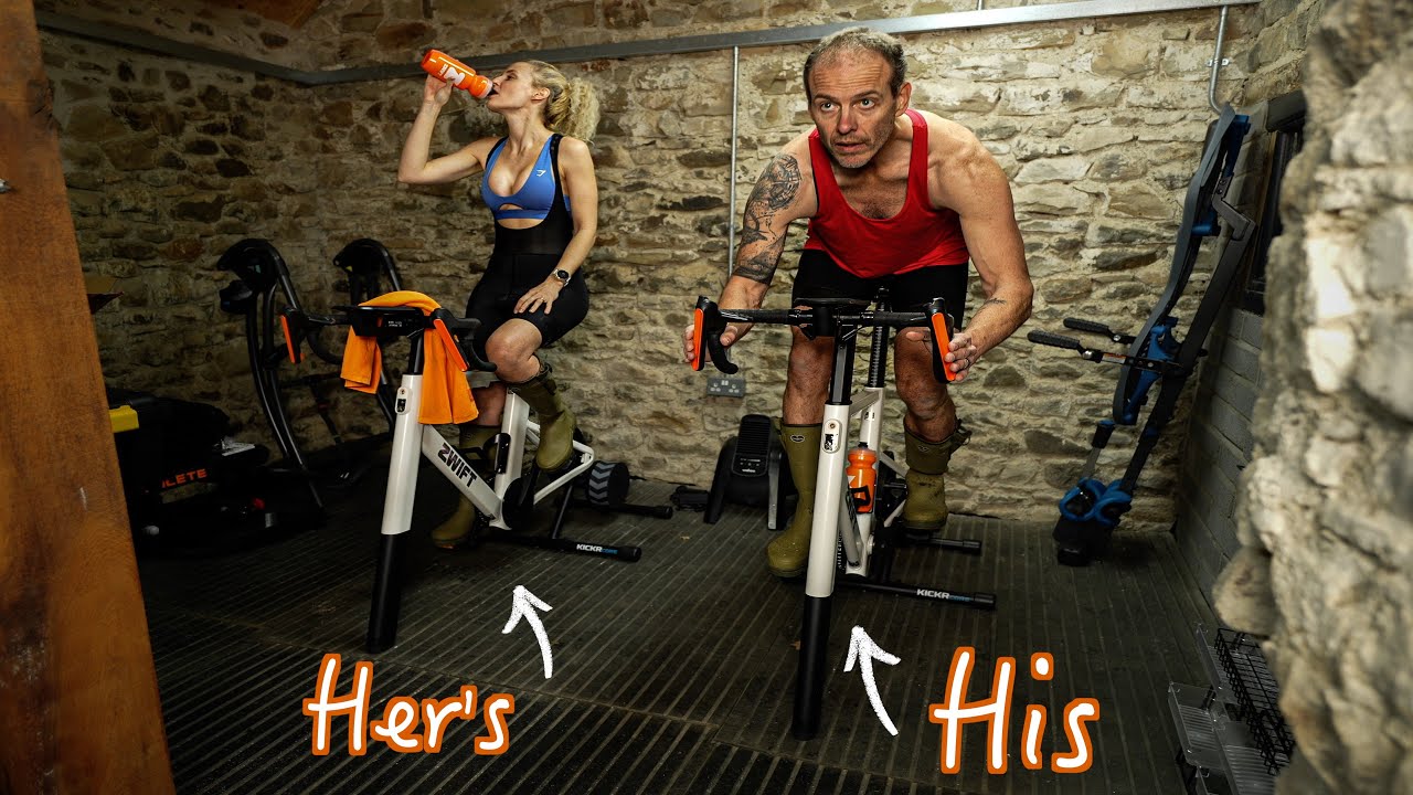 Ultimate ZWIFT Set Up In My Barn Gym | Part 1 - YouTube