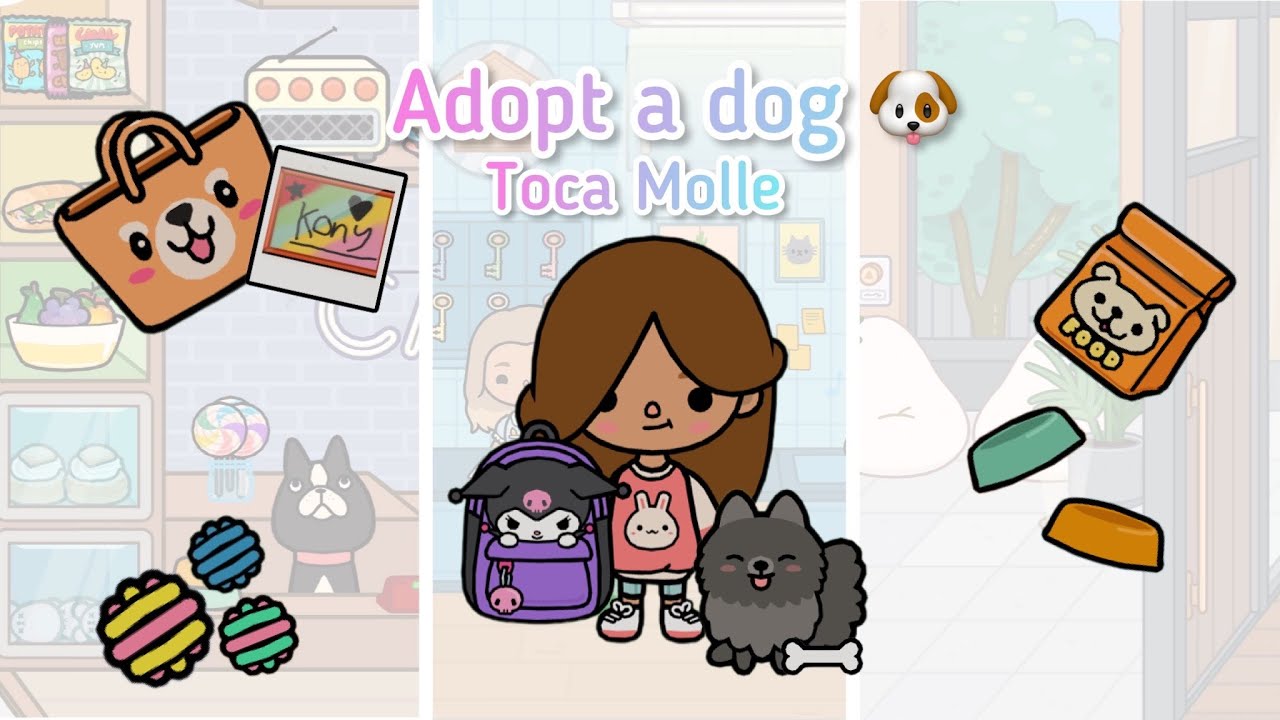 Adopt a Dog 🐶 Toca Life World 😱🥰 - YouTube