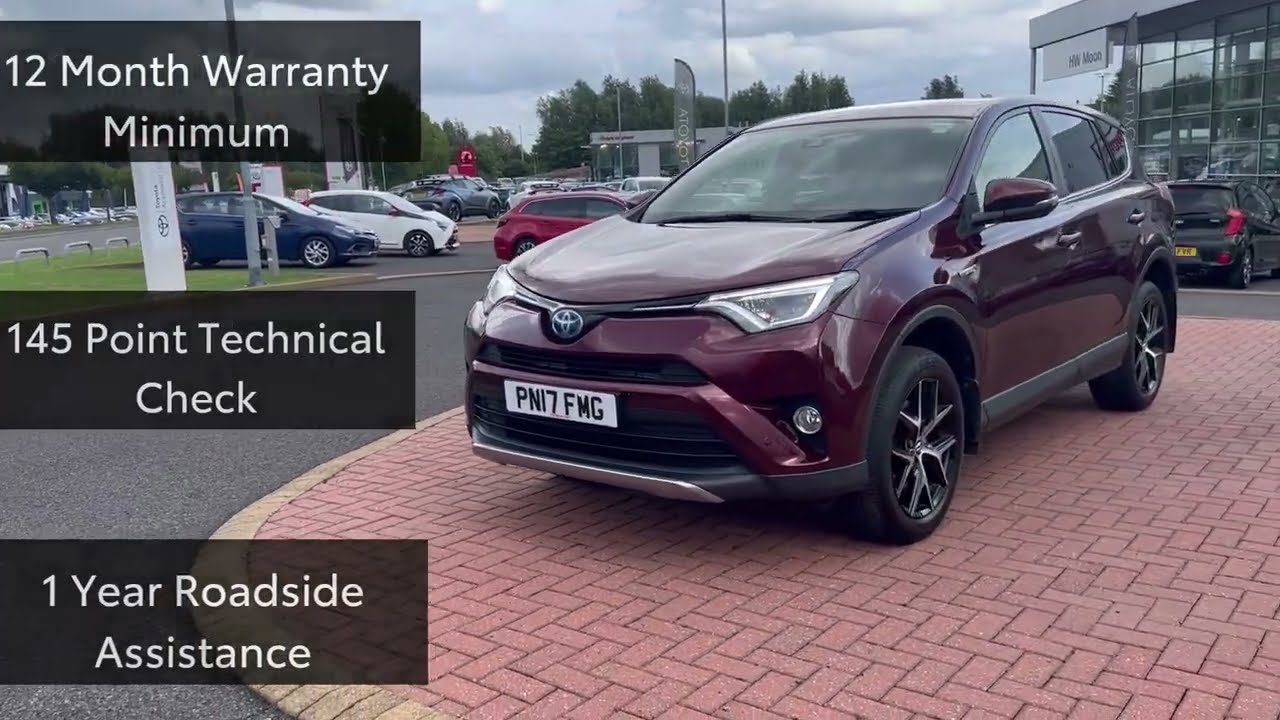 Toyota Rav4 Estate 2.5 VVT-i Hybrid Icon TSS 5dr CVT - YouTube