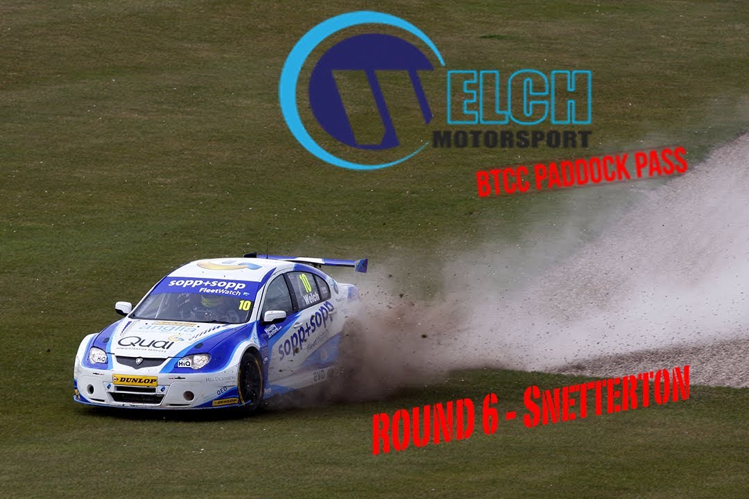 Welch Motorsport Proton BTCC Paddock Pass 2013 | Round 6 - Snetterton ...