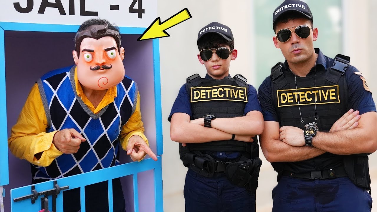 Petualangan Detektif Jason dan Alex dengan The Neighbor - YouTube