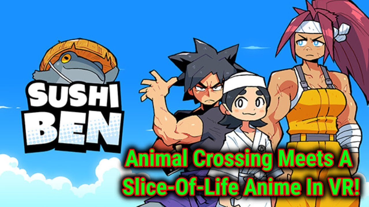 Sushi Ben PSVR2 Gameplay - Animal Crossing Meets a Slice-of-Life Anime ...