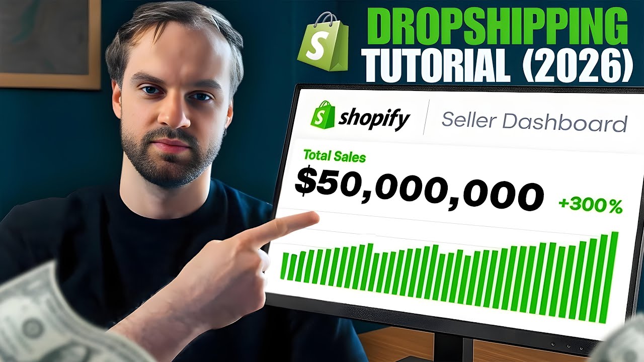 Free Shopify AI Dropshipping Course For Beginners In 2026 (4+ Hour ...
