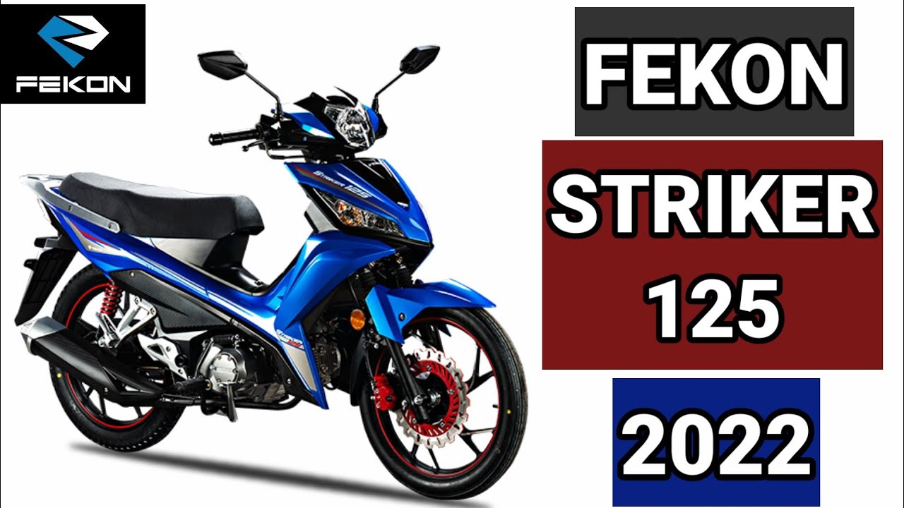 FEKON STRIKER 125 PRICE SPECS AND TECHNICAL COLORS - YouTube