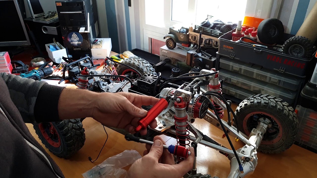 Rc Dragon hammer voltz 2 Fid racing 1/5 parte 1 - YouTube