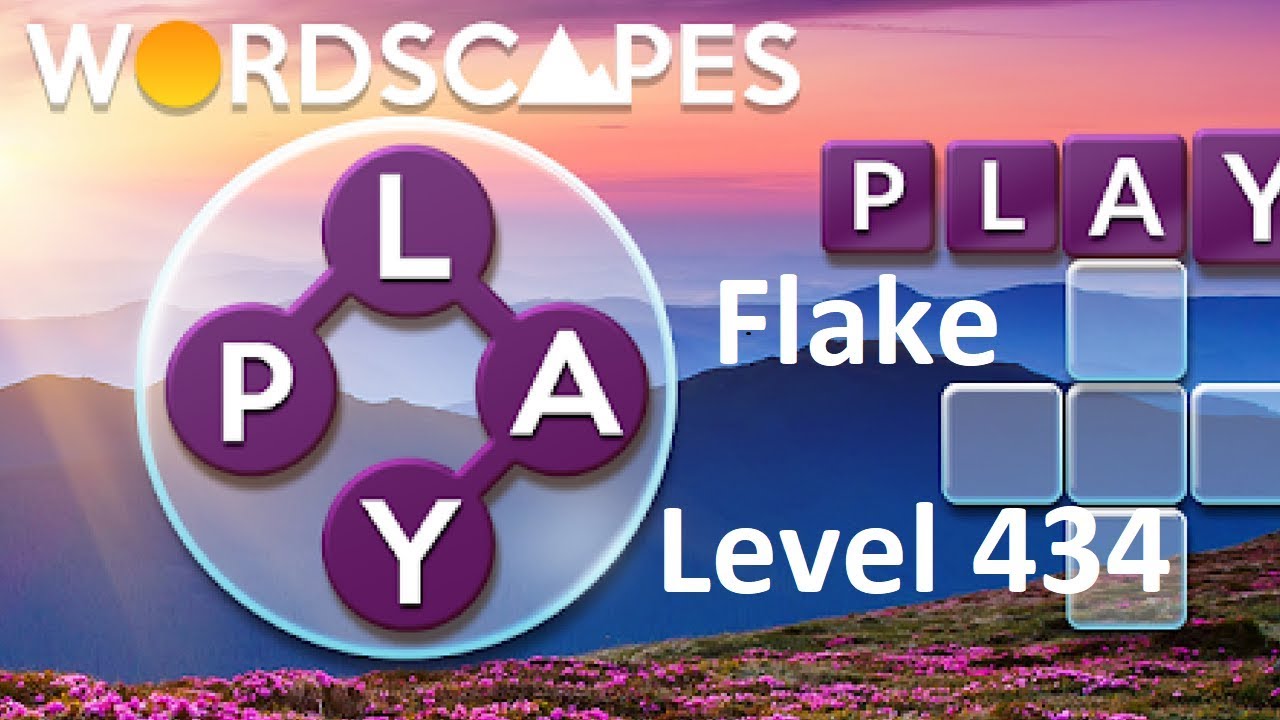 Wordscapes Level 434 - YouTube