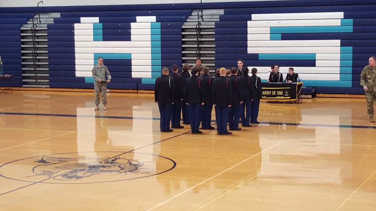 Line JROTC - YouTube