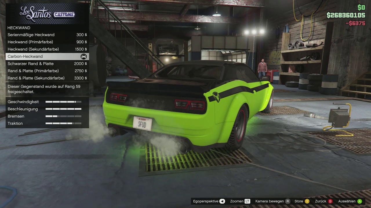 GTA V ONLINE|Bravado Gauntlet Hellfire Tuning| - YouTube