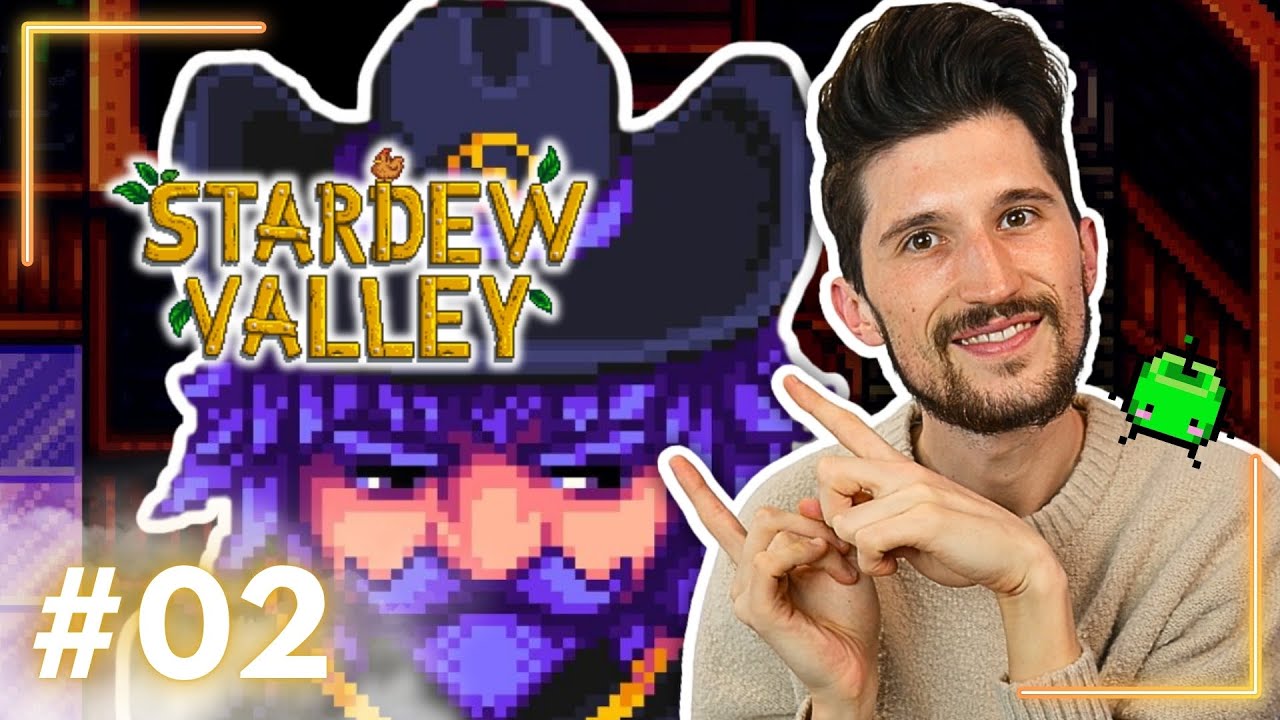 Je RENCONTRE un SORCIER ? 😱 - STARDEW VALLEY #02 - Flavien Alexzander ...