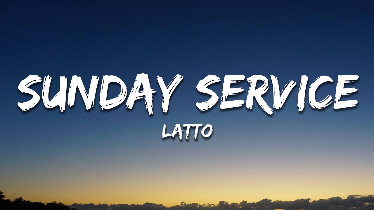Latto - Sunday Service (Lyrics) - YouTube