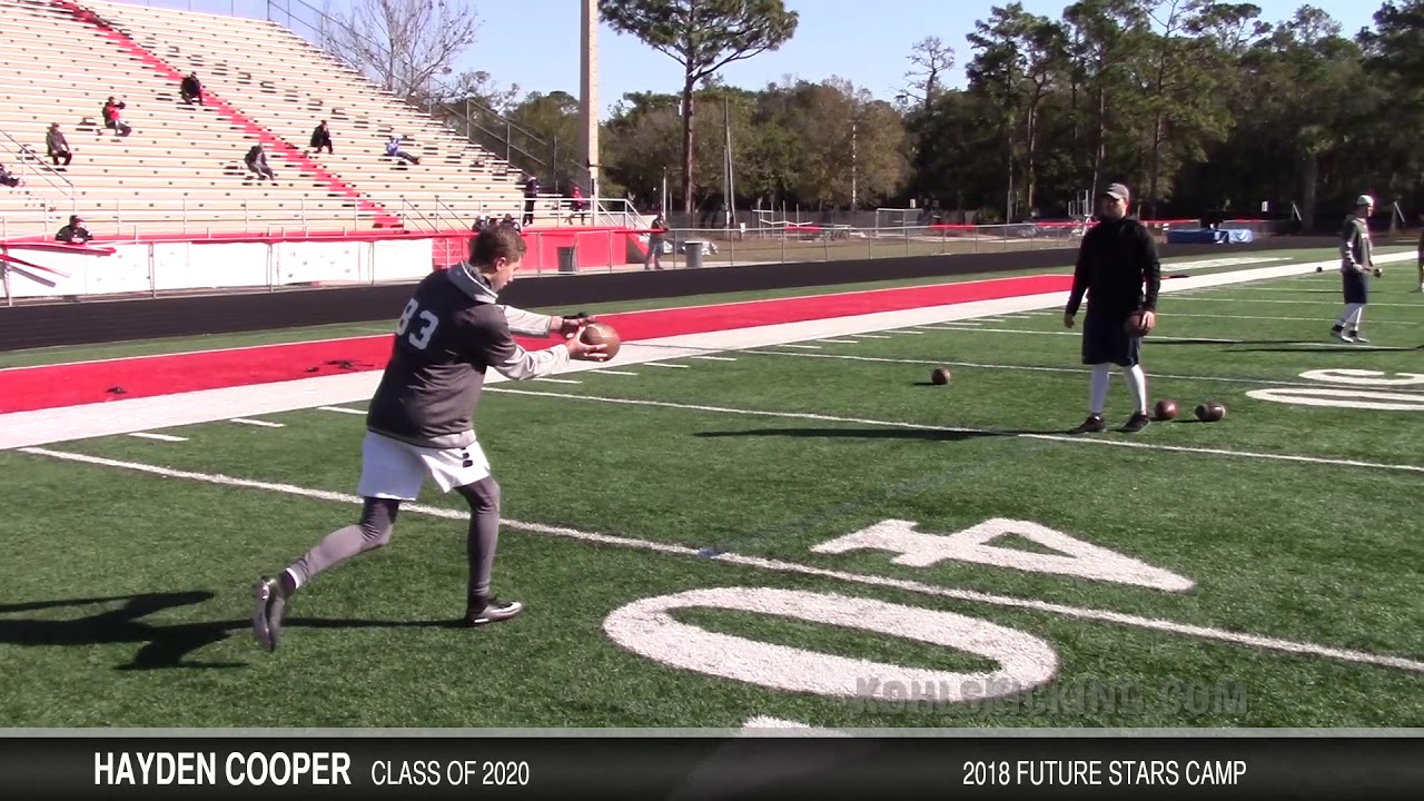 Hayden Cooper 2018 Future Stars Camp - YouTube