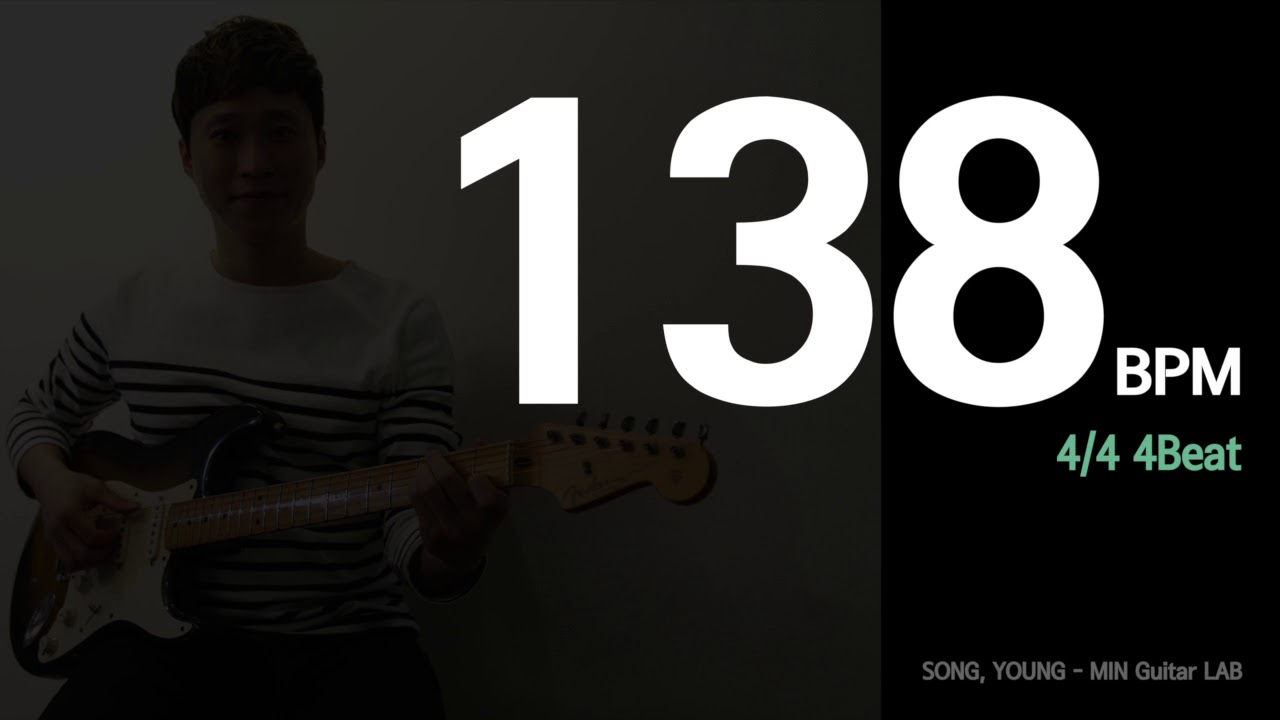 138 BPM Metronome 1Hour - YouTube