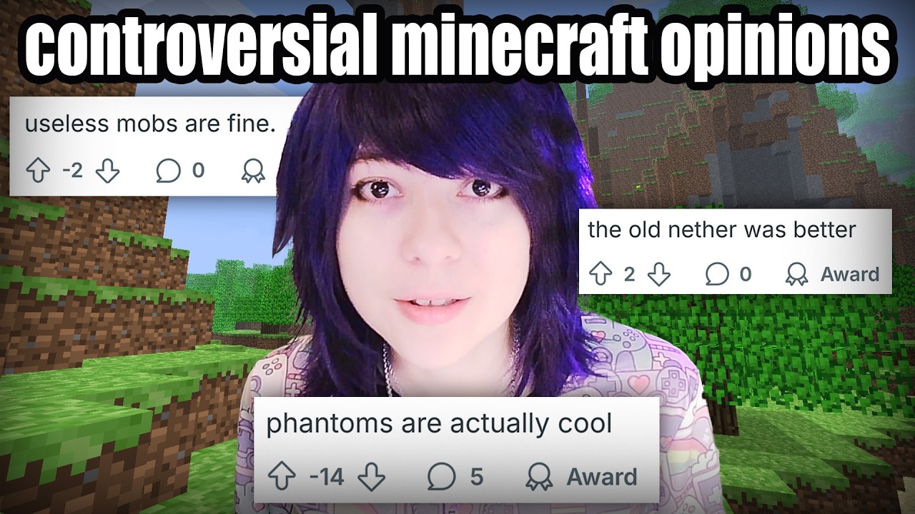 Controversial Minecraft opinions to listen to while you play Minecraft ...