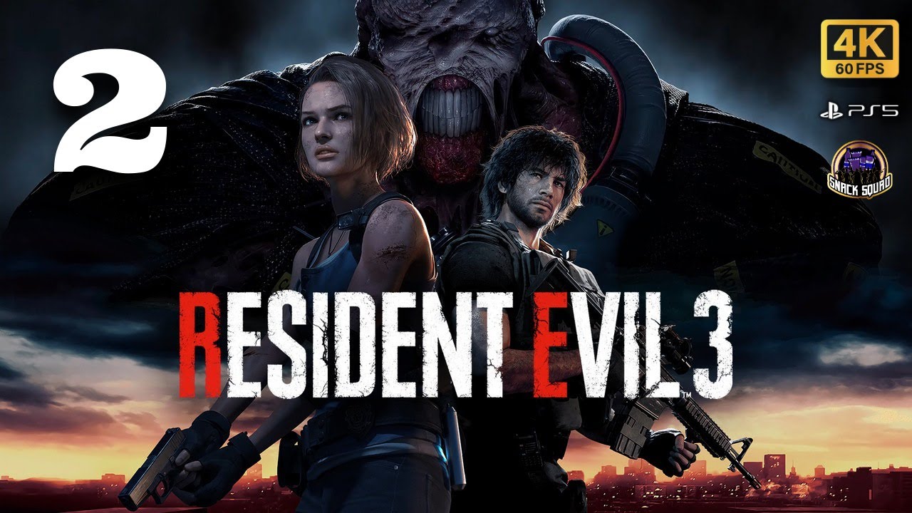 RESIDENT EVIL 3 PS5 - Gameplay Playthrough - Part 2 [4K Ultra HD] - YouTube