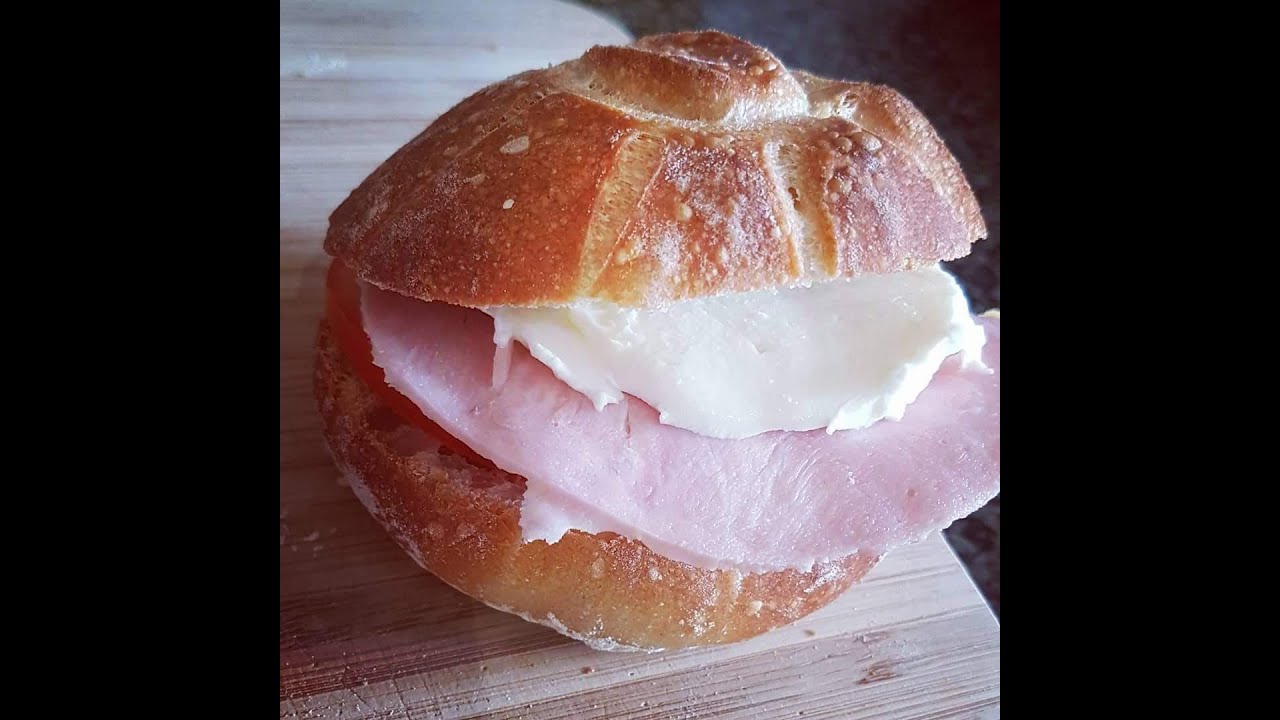 How to make italian bread rolls rosette. Come fare il pane, le rosette ...