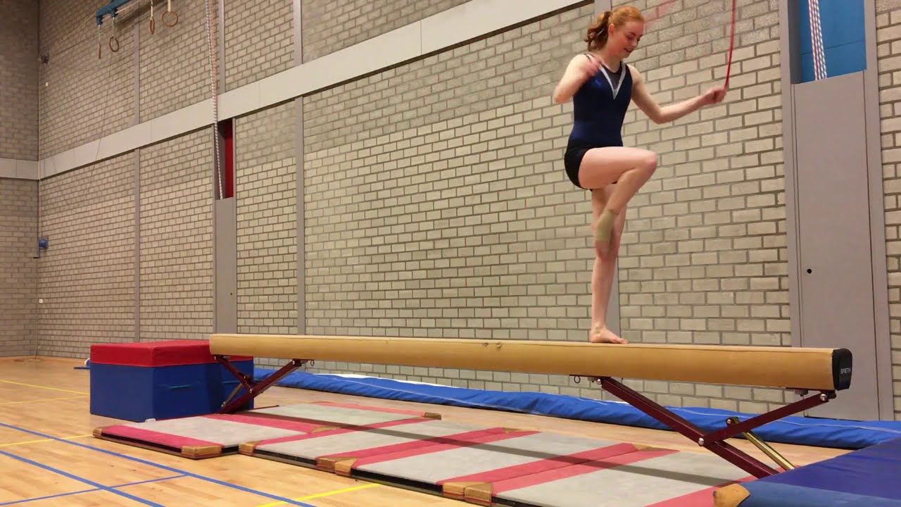 Alternative Beam Drills and Exercises | Gymnastics | Beam - YouTube