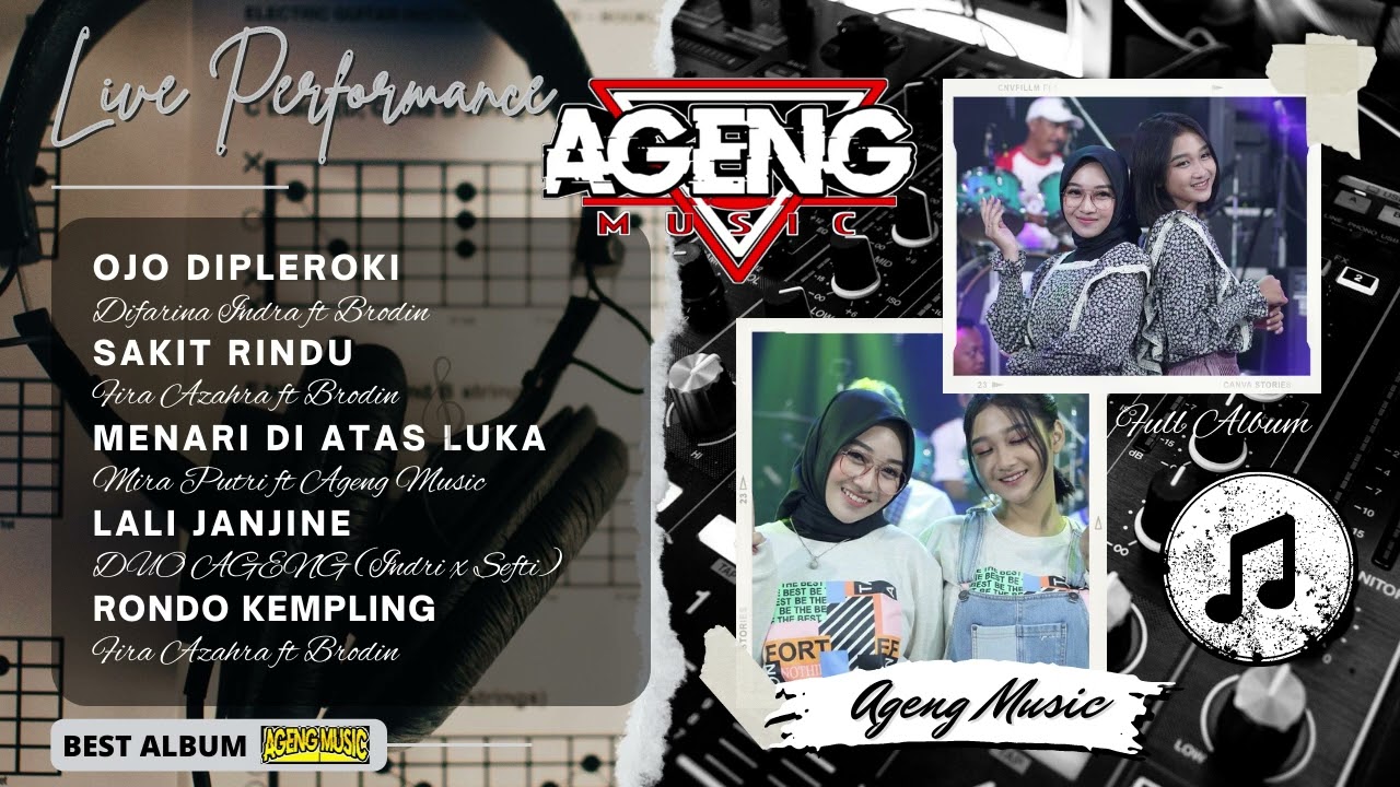 SATRU 2 - BEST PERFORMANCE | FULL ALBUM AGENG MUSIC TERBARU - YouTube