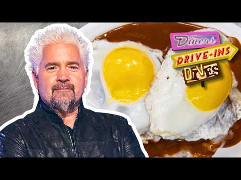Guy Goes Loco for Loco Moco 🥚🌴 Diners, Drive-Ins and Dives | Food Network
