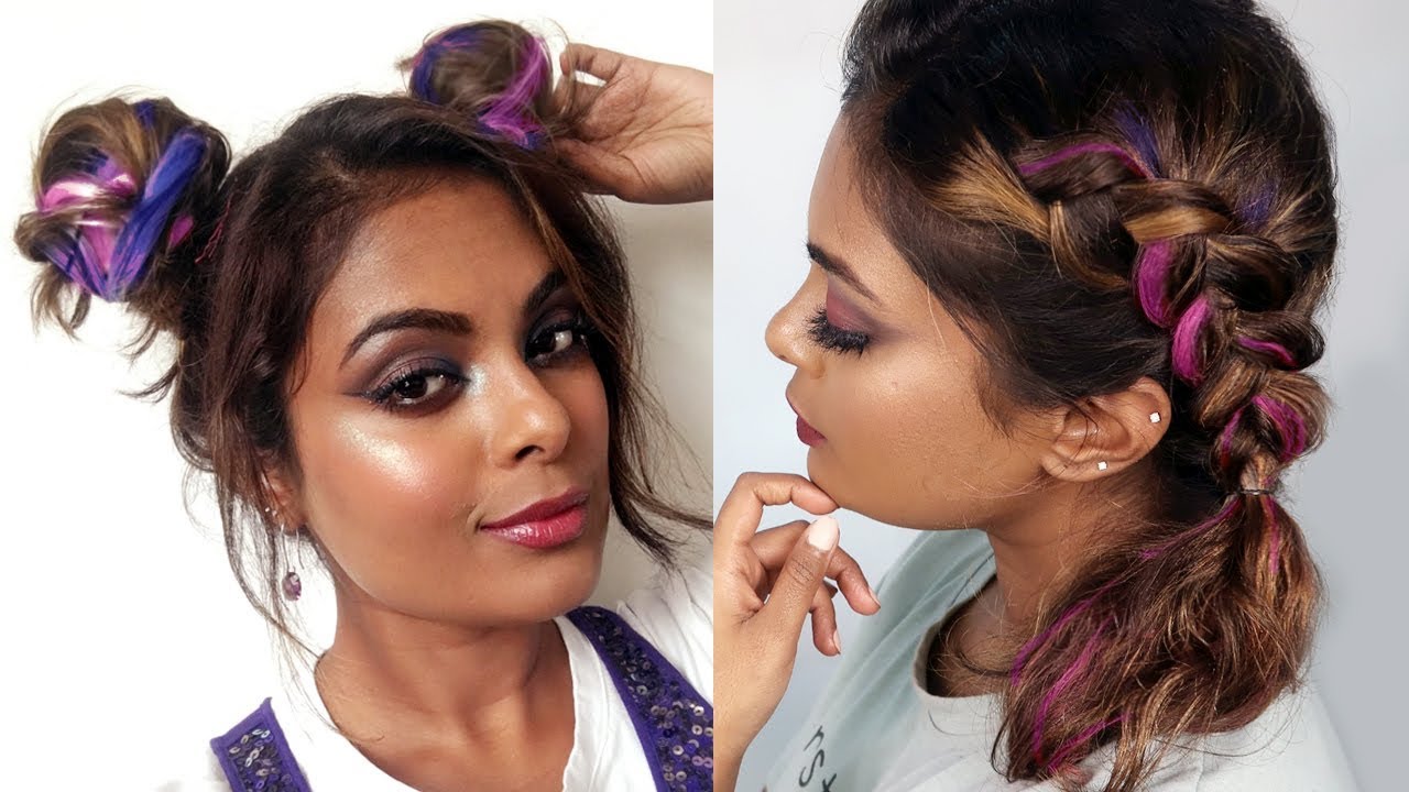 TOP 2 INSTAGRAM HAIRSTYLES - EASY & HEATLESS - YouTube