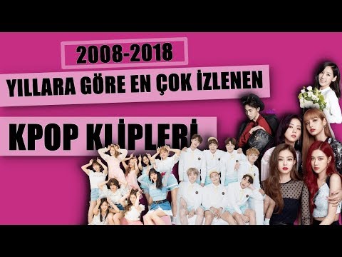 Son 10 Yılın En Çok İzlenen Kpop Klipleri (2008 - 2018) | kpopturk.com