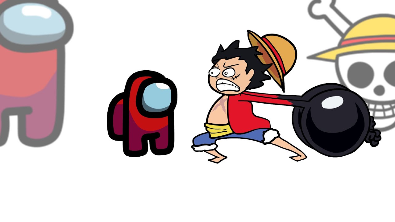 Mini Crewmate Kills 10 ONE PIECE Characters | Among Us - YouTube