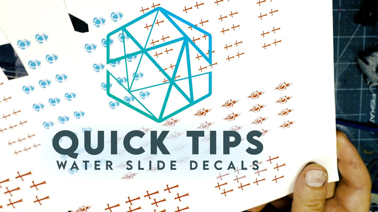 Quick Tips: How to Apply Water Slide Decals - YouTube
