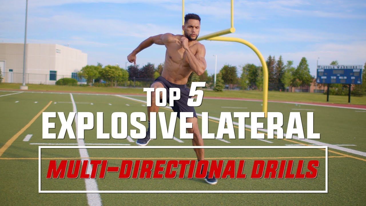 5 Lateral Multi-Directional Drills | Sports Performance Training - YouTube