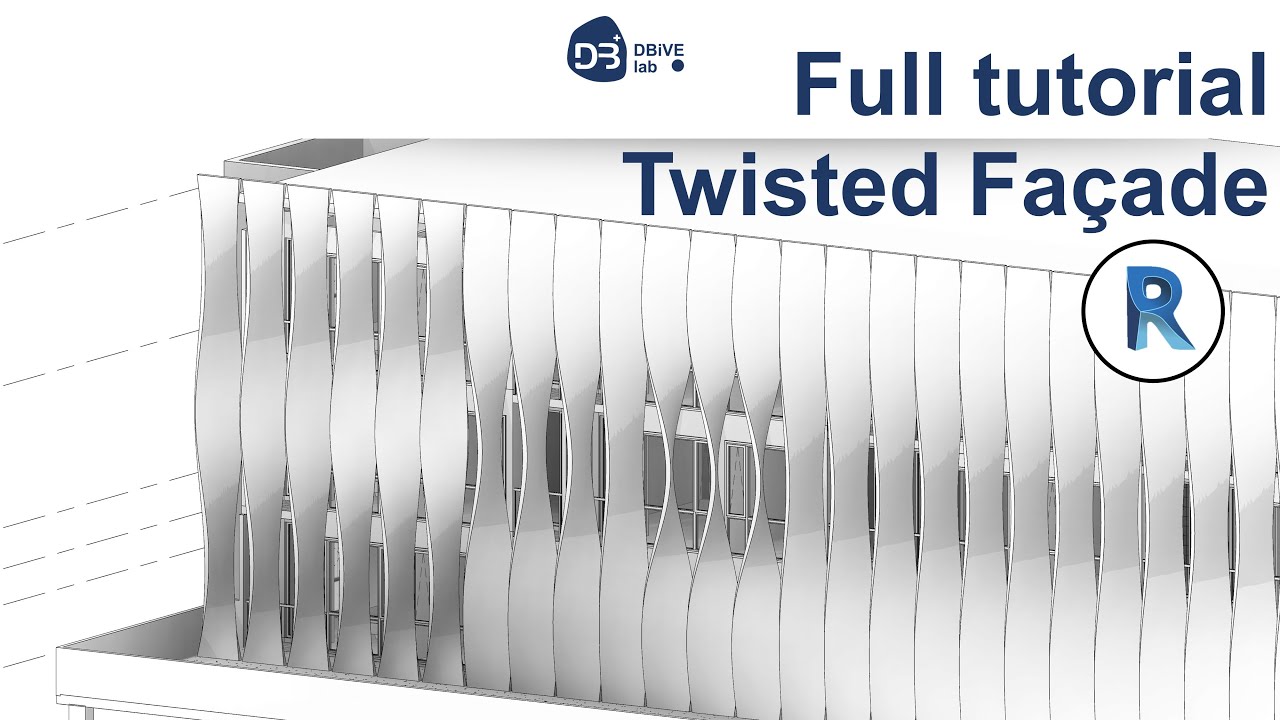 (Full tutorial) Autodesk Revit Tutorial: Creating twisted façade family ...